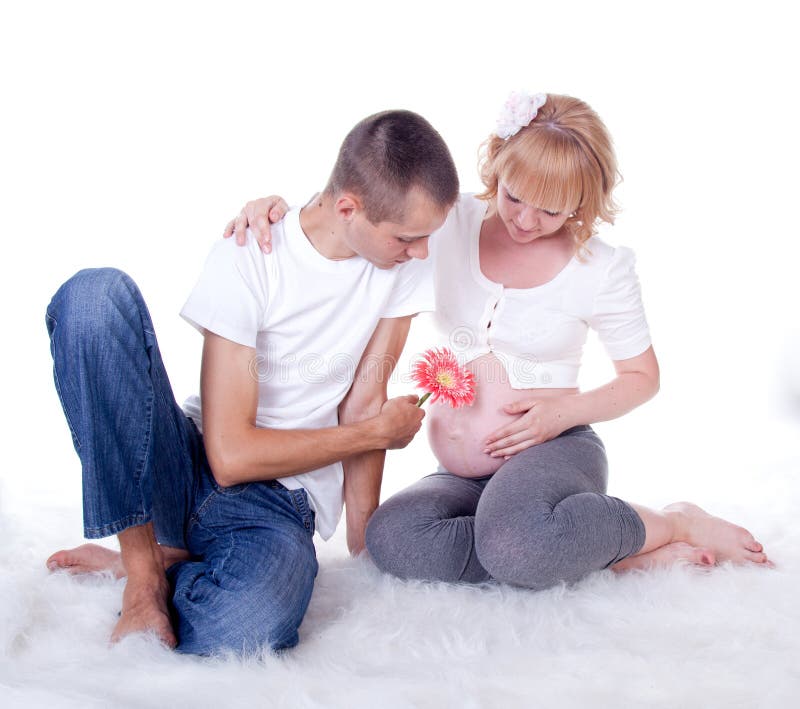 Young Couple Expecting a Baby Stock Image - Image of love, happy: 19964073