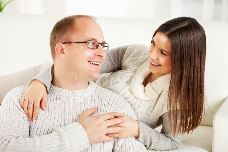 Young couple stock image. Image of comfortable, couple - 38830977