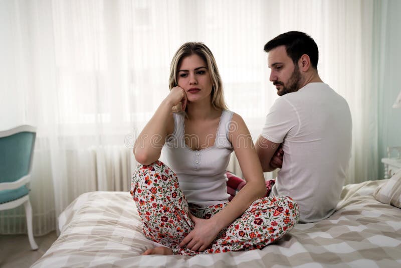 Young Couple Having Problems in Their Relationship Stock Photo - Image ...