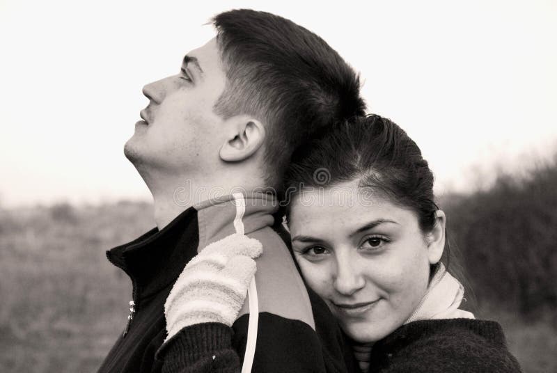 First Sweet Love,meeting of Soul Mates Stock Image - Image of excited ...