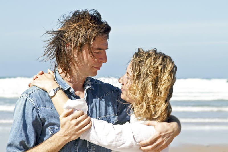 Young Couple in Love Hugging Eachother Stock Photo - Image of kissing ...