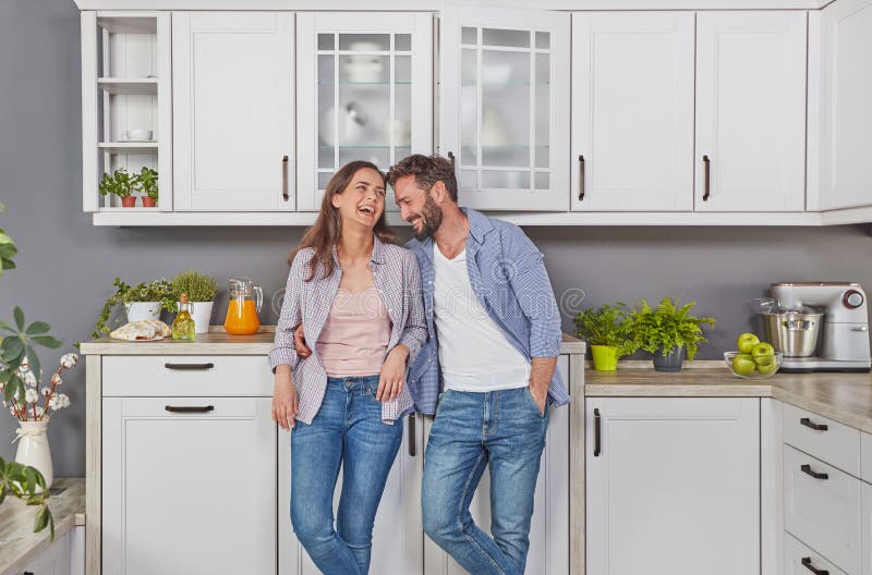 Modern kitchen background stock image. Image of equipment - 117137155