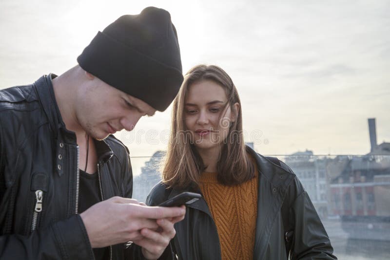 Communicating with Each Other Around the World without Borders Stock ...