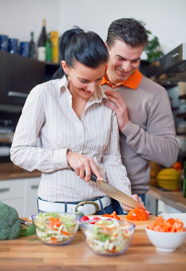 Preparing Lunch for the Family Stock Photo - Image of flavor, boil ...