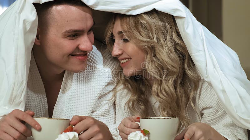 Young Couple Have A Romantic Date In A Hotel Room Stock Video Video Of Kissing Relationship