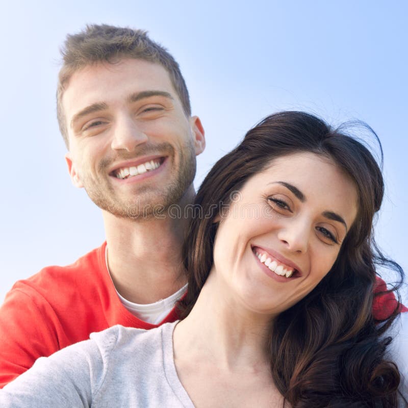 Happy young couple stock photo. Image of happiness, people - 32211368