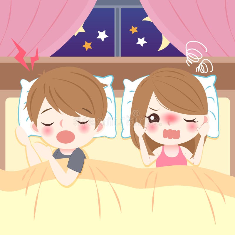 Snore Woman Stock Illustrations – 300 Snore Woman Stock Illustrations ...