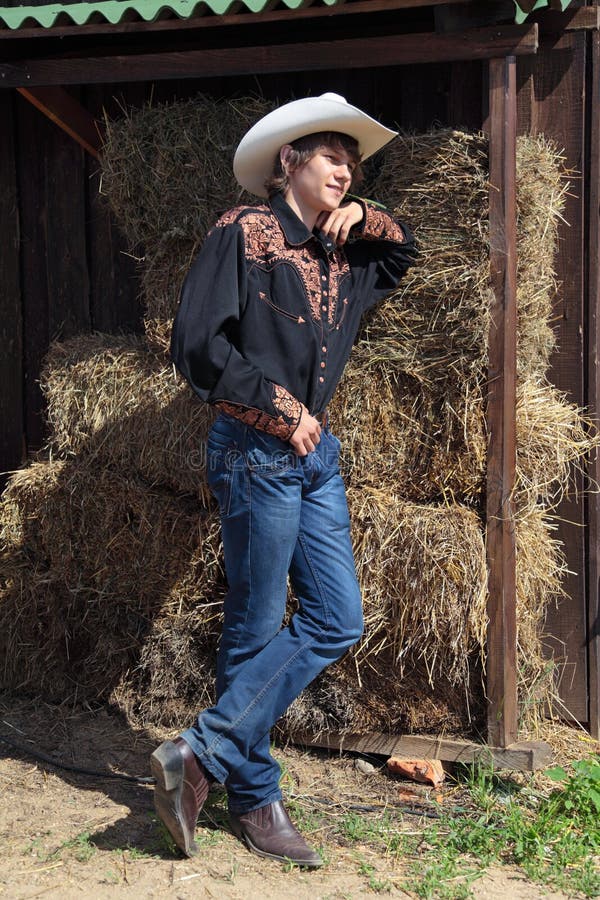Young cowboy stock photo. Image of countryside, chaps - 31945322