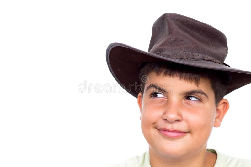 Young Cowboy, smiling stock image. Image of copy, casual - 19995829