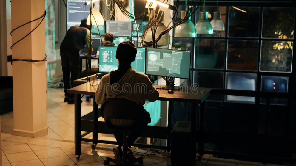 Young Criminal Using Knowledge of Technology To Access Valuable ...