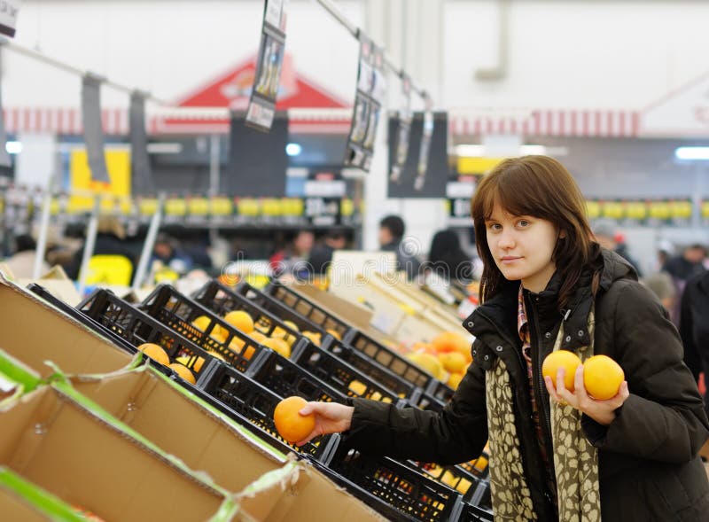 Young Customer Buying Fruit Stock Photo - Image of organic, choice ...