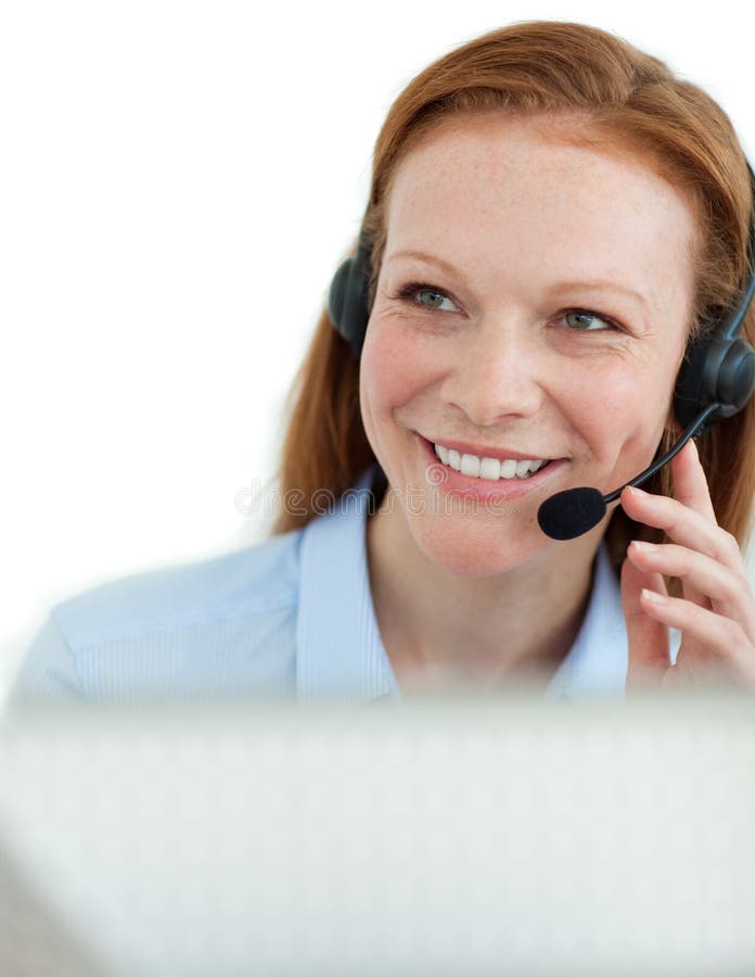 Customer Service stock image. Image of happy, consultation - 4792007