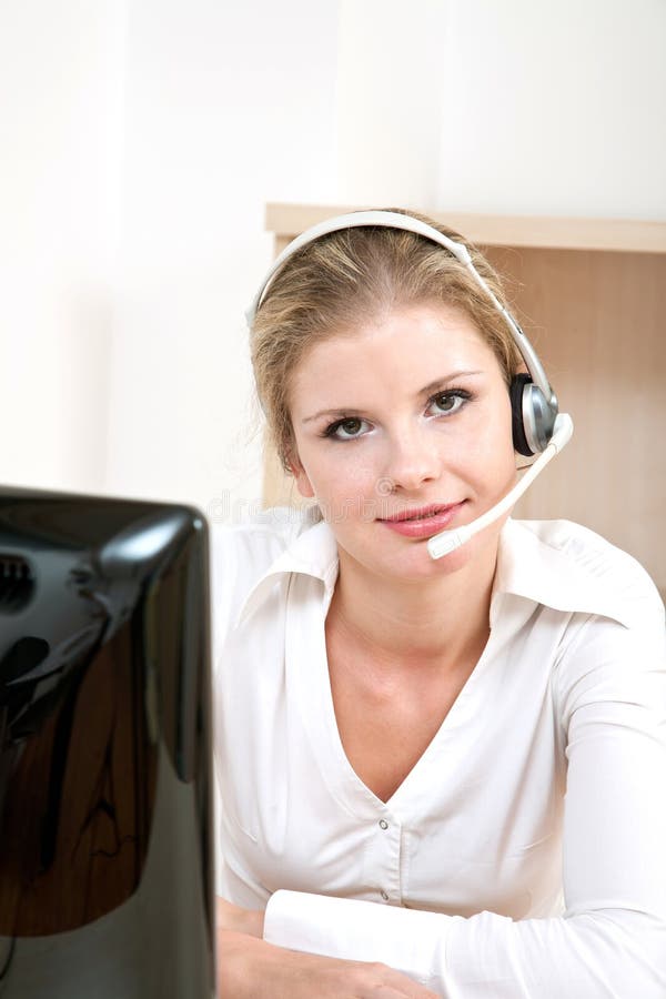 Customer Service Representative Stock Photo - Image of representative ...