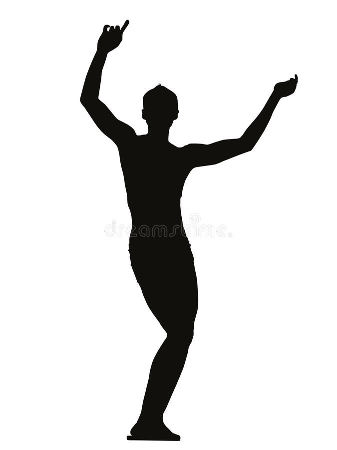 Silhouette Boy Dancing Stock Illustrations – 4,987 Silhouette Boy ...