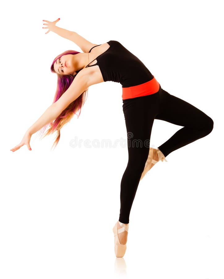 20,748 Young Woman Dancing Isolated White Background Stock Photos ...