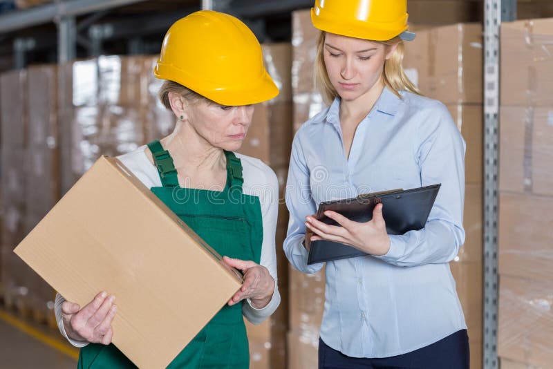 Young director of factory stock image. Image of helmet - 55330121