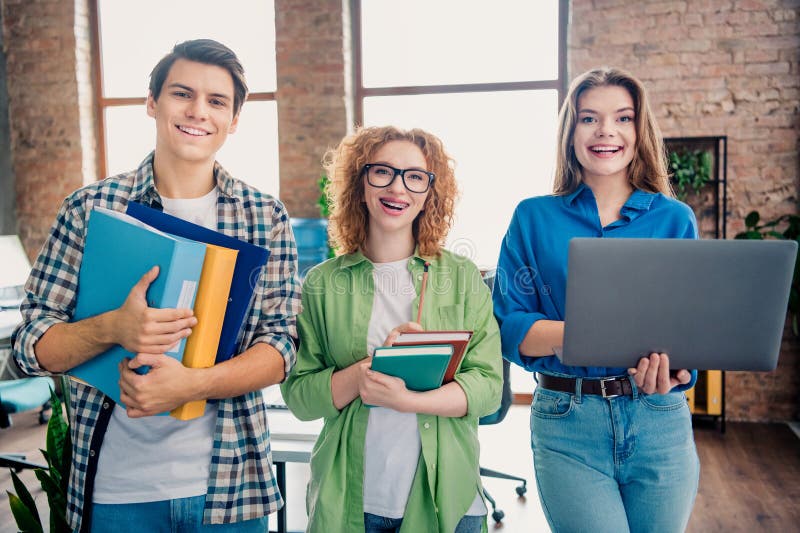 Group of Diverse Young Professionals Collaborating in a Modern Office ...