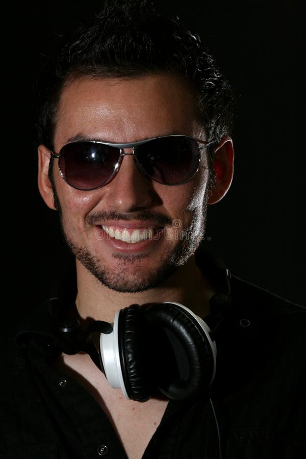 Young DJ stock image. Image of expression, thoughtful - 3786553