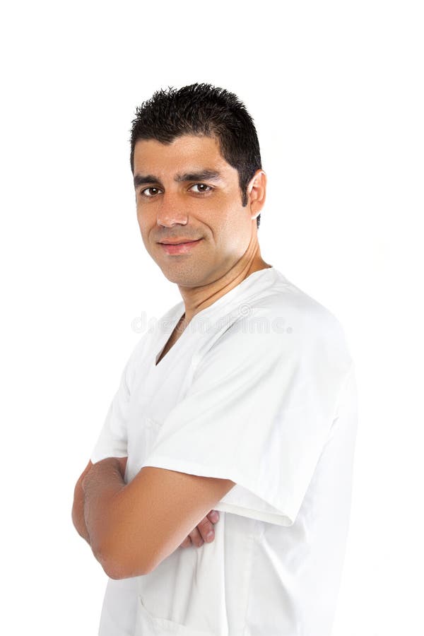 Young Doctor Isolated in White Stock Photo - Image of health ...