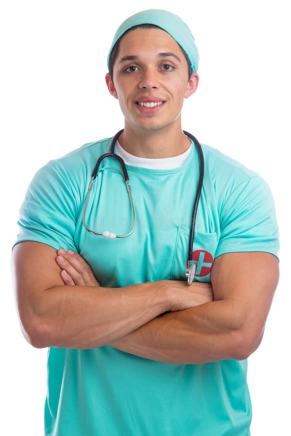 Young Doctor Occupation Job Isolated Stock Photo - Image of healthy ...