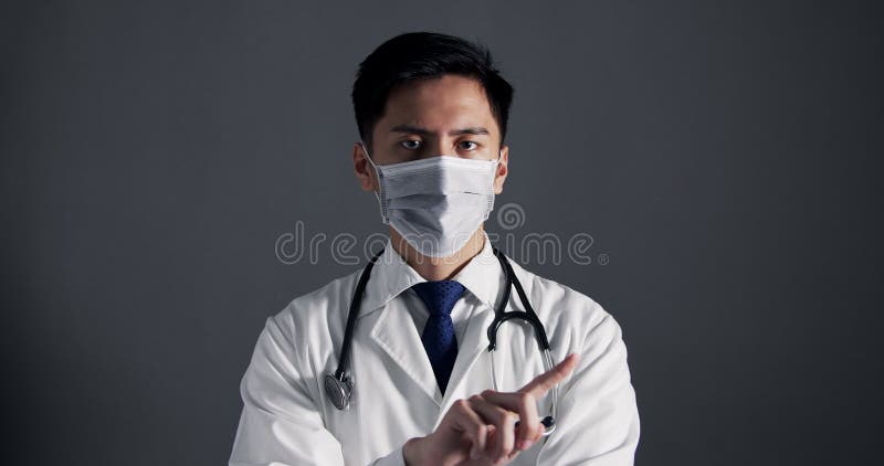 Young Doctor Visit Her Patient Guy at Home Stock Video - Video of ...