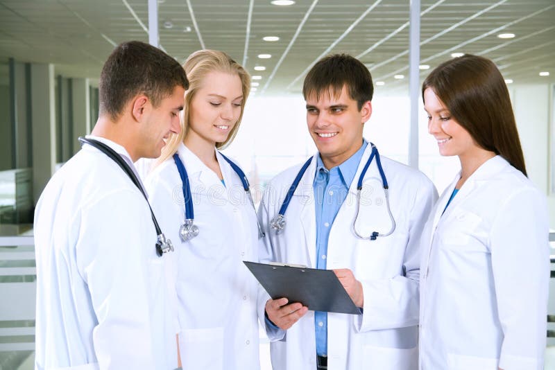 Young doctors stock image. Image of care, confident, physician - 25285833