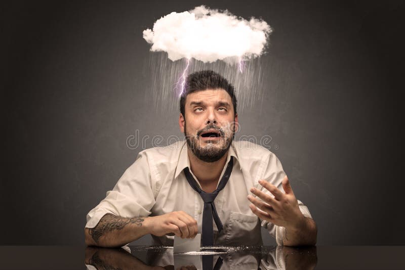 Drunk Disappointed Man with Hard Time, Overcast Concept Stock Photo ... Drunk Disappointed Man with Hard Time, Overcast Concept Stock Photo ...