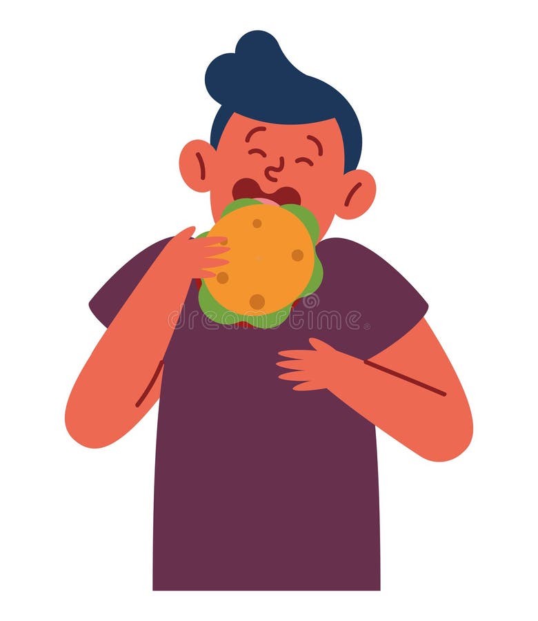 Young Man Eating Salads. Diet Food for Life. Healthy Foods with ...