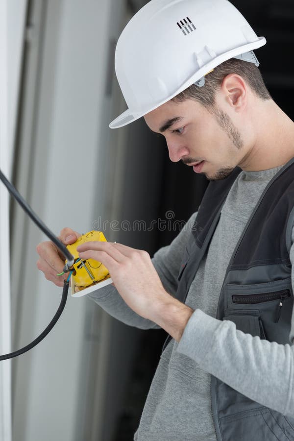 Young switch operator stock image. Image of human, attractive - 16537693