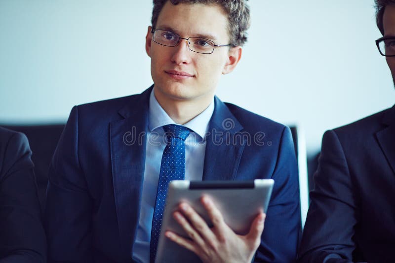 Young employee stock photo. Image of adult, career, attention - 53095048