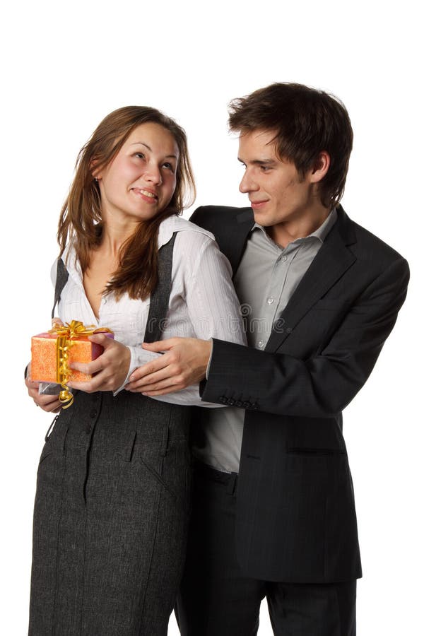 Young enamoured couple stock photo. Image of appointment - 12926290