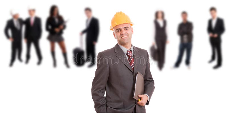 Young engineer stock photo. Image of engineer, confident - 11964178