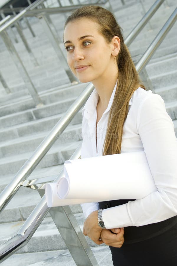 Young engineer stock photo. Image of hair, beauty, beautiful - 15367094