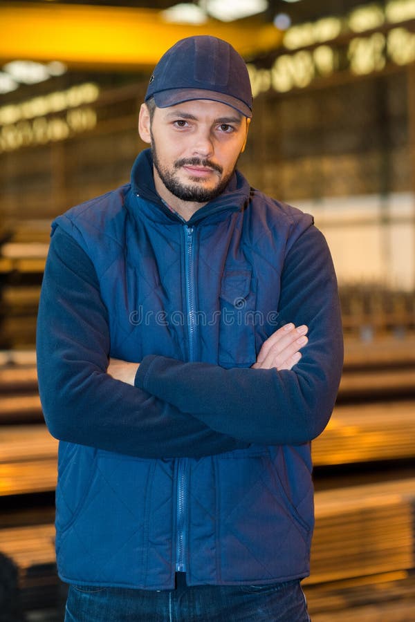Young Engineer at Control Room in Factory Stock Image - Image of ...