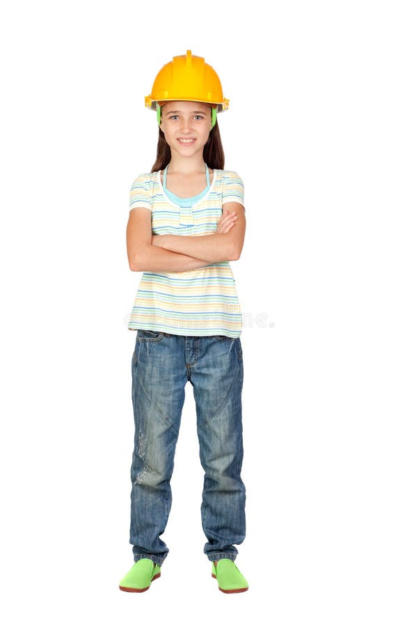 Pretty Little Girl in Pink Dress Stock Image - Image of isolated, cute ...