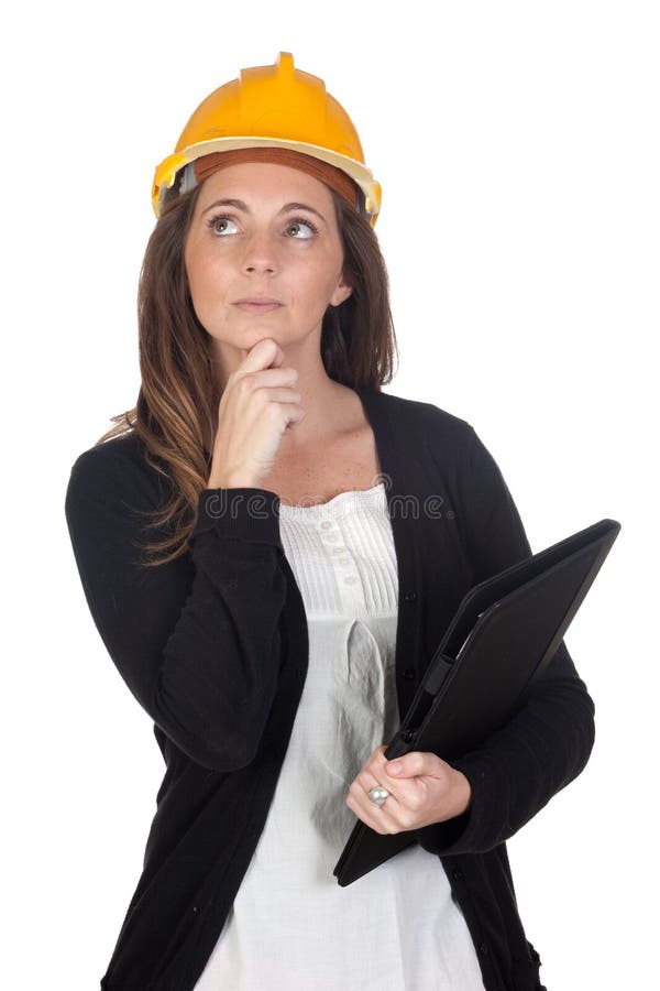 Woman engineer stock image. Image of engineer, college - 14494563