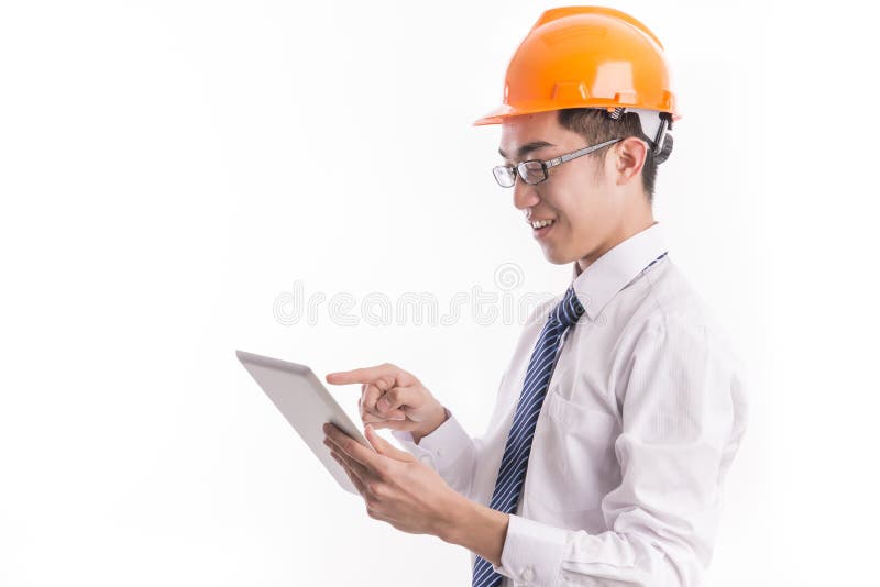 Young engineer stock image. Image of success, profession - 51901271
