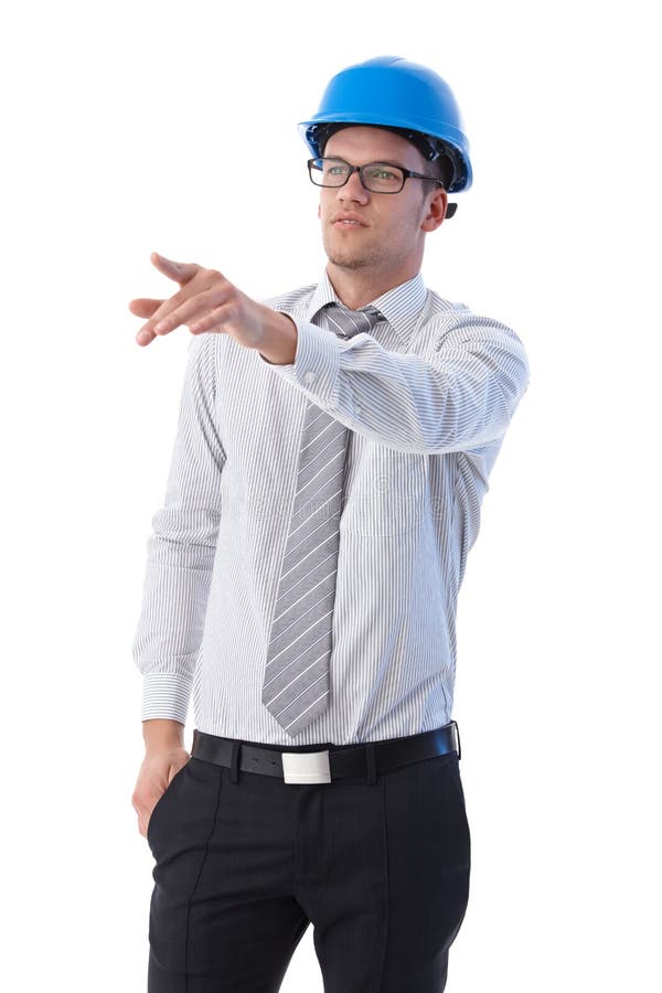 Young Engineer and Senior Foreman Stock Image - Image of occupation ...