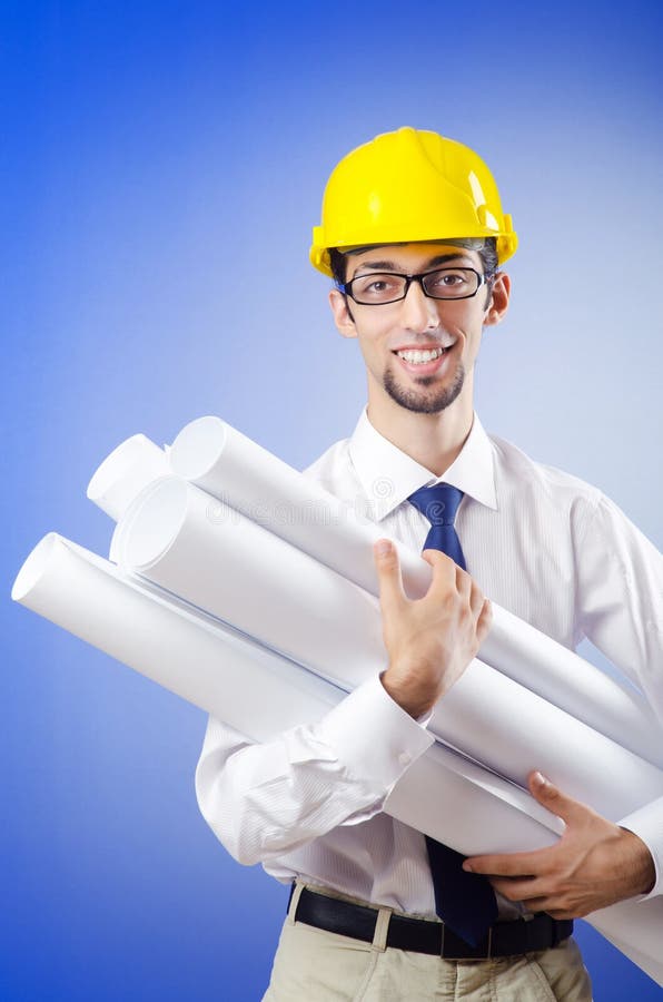 Young engineer working stock photo. Image of male, engineer - 21139990
