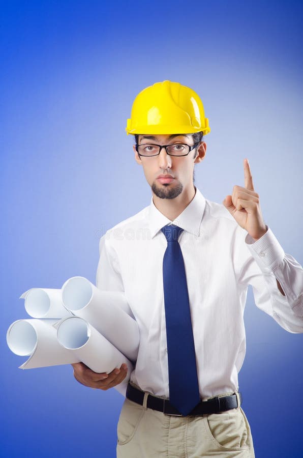 Young engineer working stock photo. Image of male, engineer - 21139990