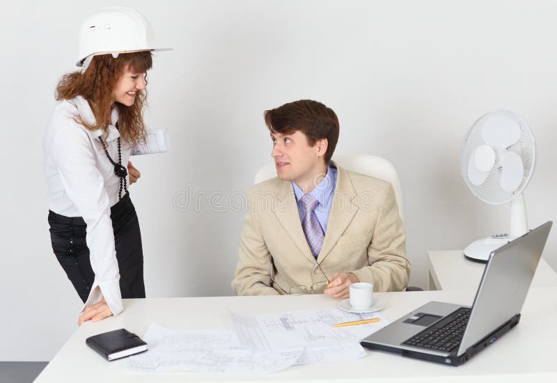 Young engineers stock photo. Image of businessman, engineer - 12865322