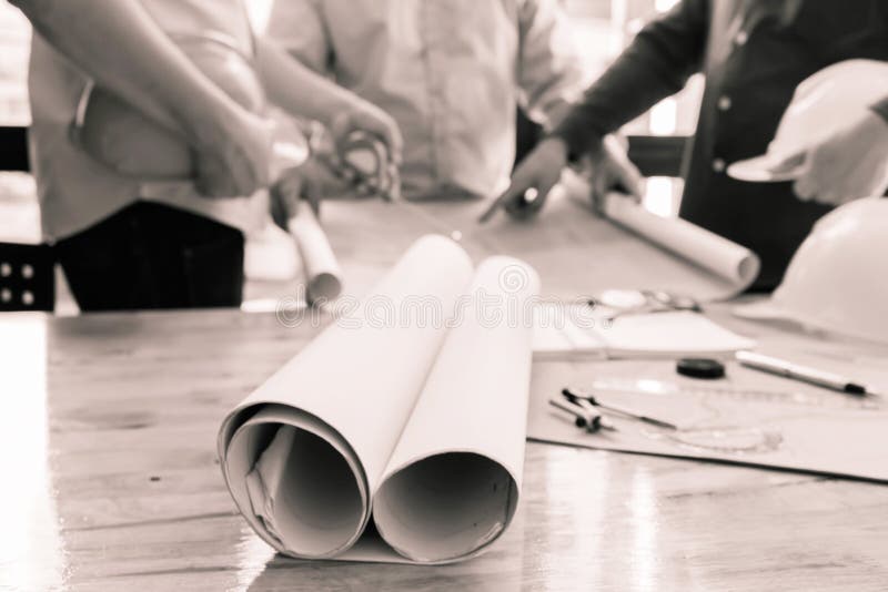 Young engineers working stock photo. Image of designer - 81462722