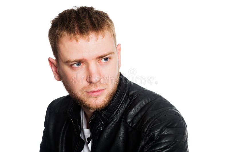 Young European Man with a Beard Stock Photo - Image of beard, european ...