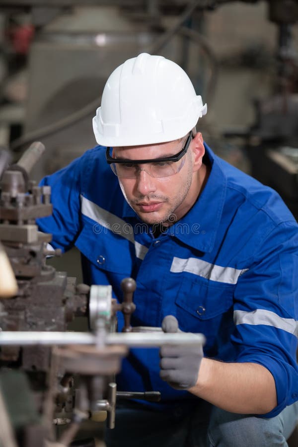 Young Experienced Engineers are Maintaining and Testing the Operation ...