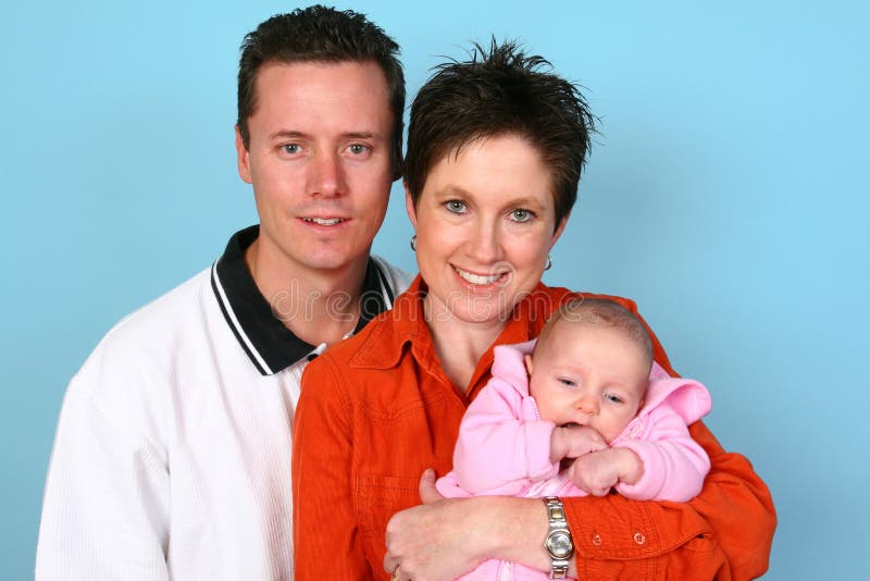 Young family stock photo. Image of parenthood, caucasian - 748600