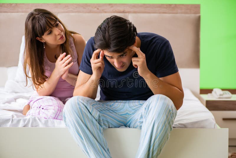 The Young Family Discussing Personal Problems Stock Image - Image of ...