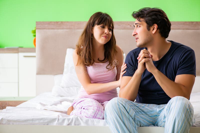 The Young Family Discussing Personal Problems Stock Image - Image of ...