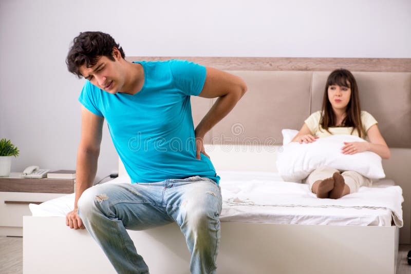 The Young Family Having Problems in Relationships Stock Photo - Image ...