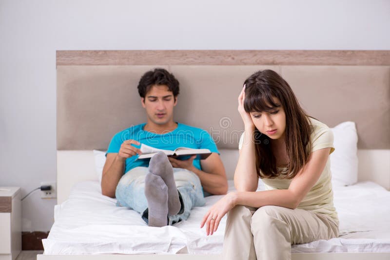 The Young Family Having Problems in Relationships Stock Photo - Image ...