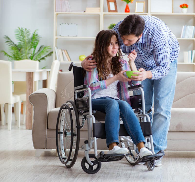 Young Family Taking Care of Each Other Stock Photo - Image of love ...